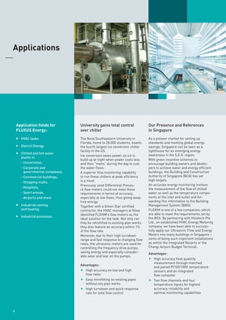 Flexim Fluxus Ultrasonic Flow Meters - Thermal Energy - BTU ...