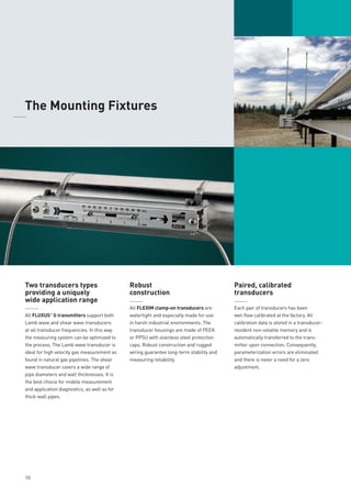 Flexim Fluxus Ultrasonic Gas Flow Meters - G Gas Meter Series ...