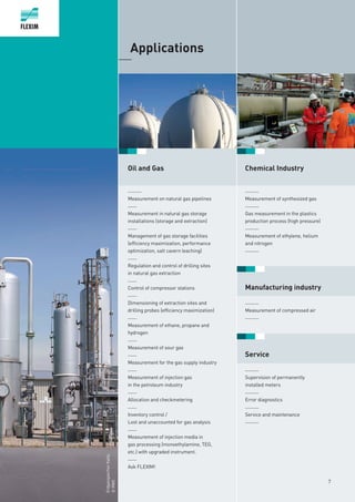 Flexim Fluxus Ultrasonic Gas Flow Meters - G Gas Meter Series ...