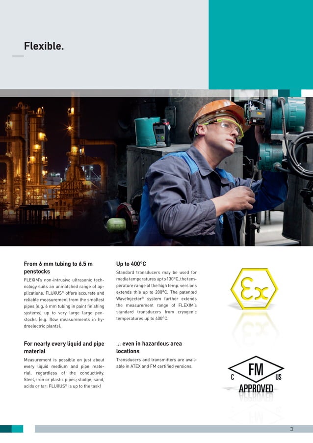 Flexim Fluxus Ultrasonic Liquid Flow Meters - Adm Series - Brochure | PDF | Physics | Science