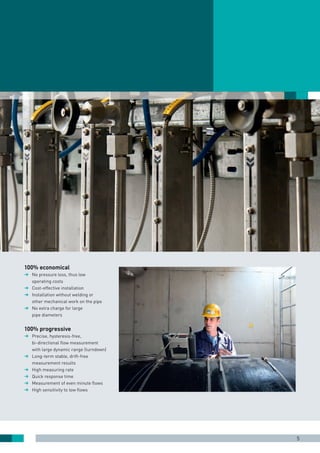 Flexim Fluxus Ultrasonic Liquid Flow Meters - Adm Series - Brochure | PDF