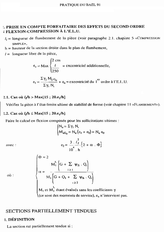 Flexion composée résumés et exercices résolus | PDF