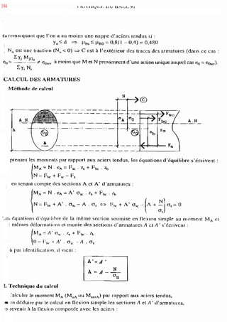 Flexion composée résumés et exercices résolus | PDF