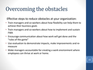 Is Flexitime working relevant today? | PPT