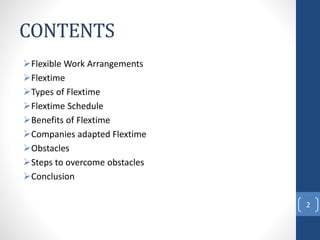 Is Flexitime working relevant today? | PPT