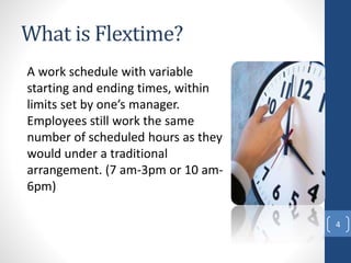 Is Flexitime working relevant today? | PPT