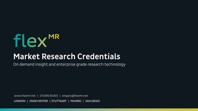 FlexMR Credentials | PPT