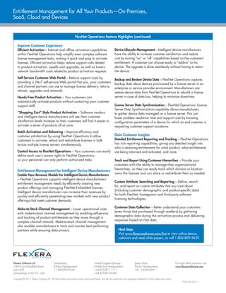 FlexNet Operations Datasheet | PDF