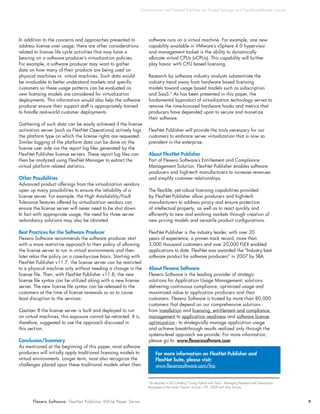 Virtualization & FlexNet Publisher | PDF | Operating Systems | Computer Software and Applications