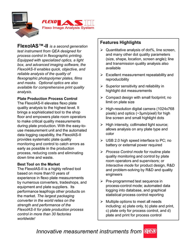 Flexo Image Analysis System | PDF | Computing | Technology & Computing
