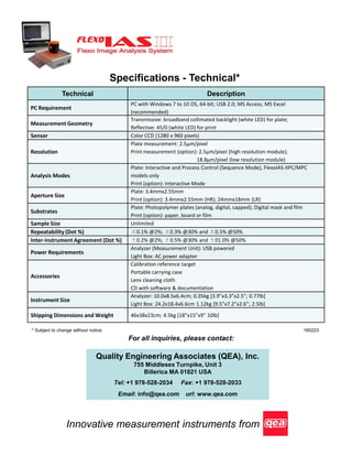 Flexo Image Analysis System | PDF | Computing | Technology & Computing