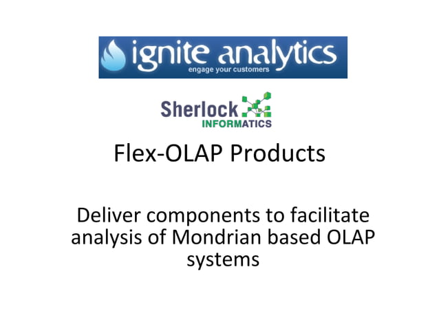 Flex Olap Components | PPT