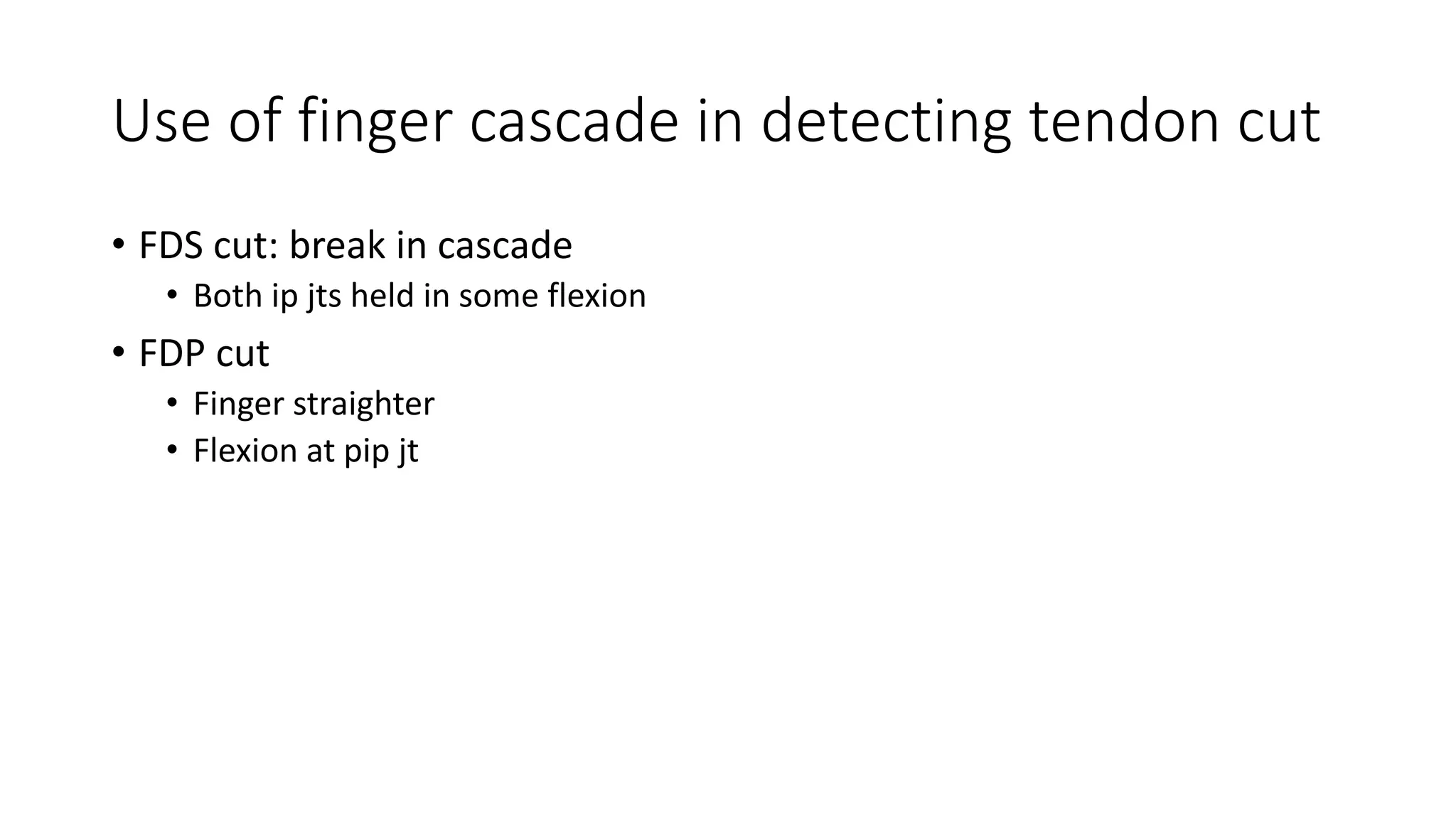 Flexor and extensor tendon injury | PPTX