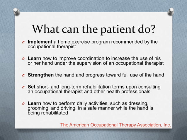 Flexor and Extensor Tendon Laceration vs. Occupational Therapy | PPT