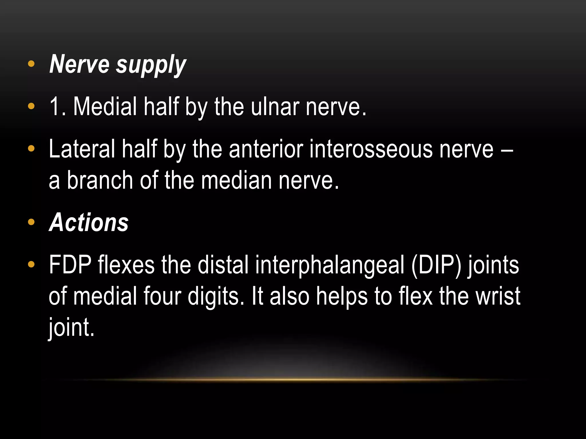 Flexor compartment of forearm | PPTX
