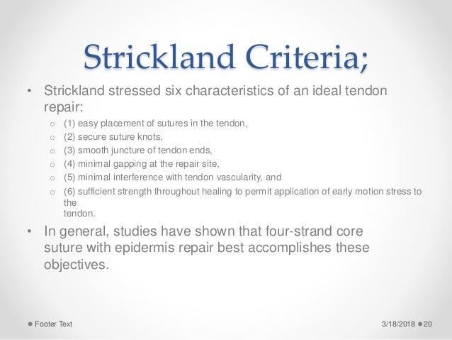 Flexor tendon injuries