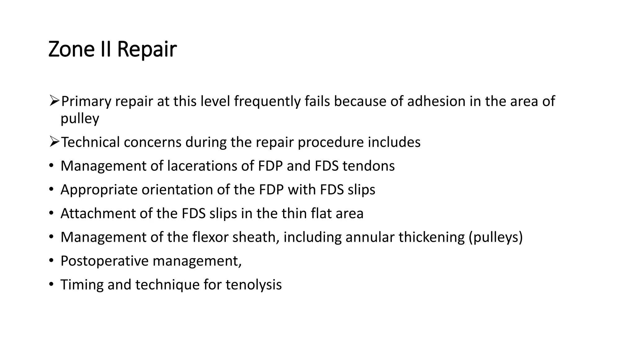 Flexor tendon injuries slideshare | PPTX