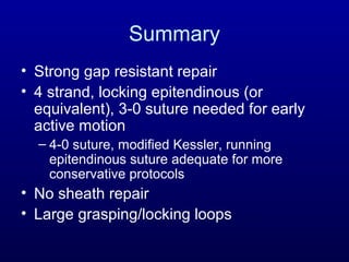 Flexortendoninjuries1 140504003542-phpapp01 | PPT