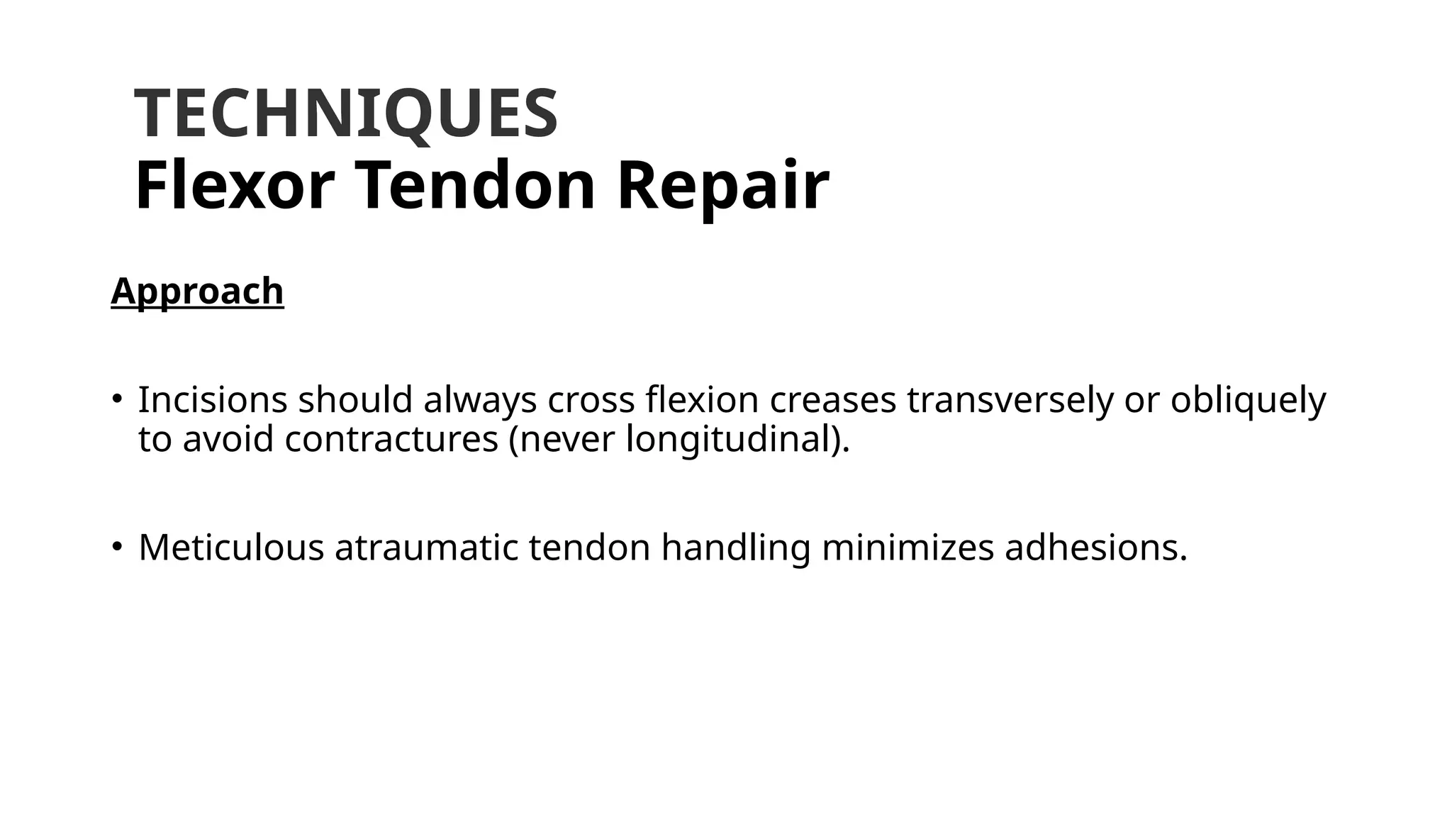 management of FLEXOR TENDON INJURIES HAND.PPTX