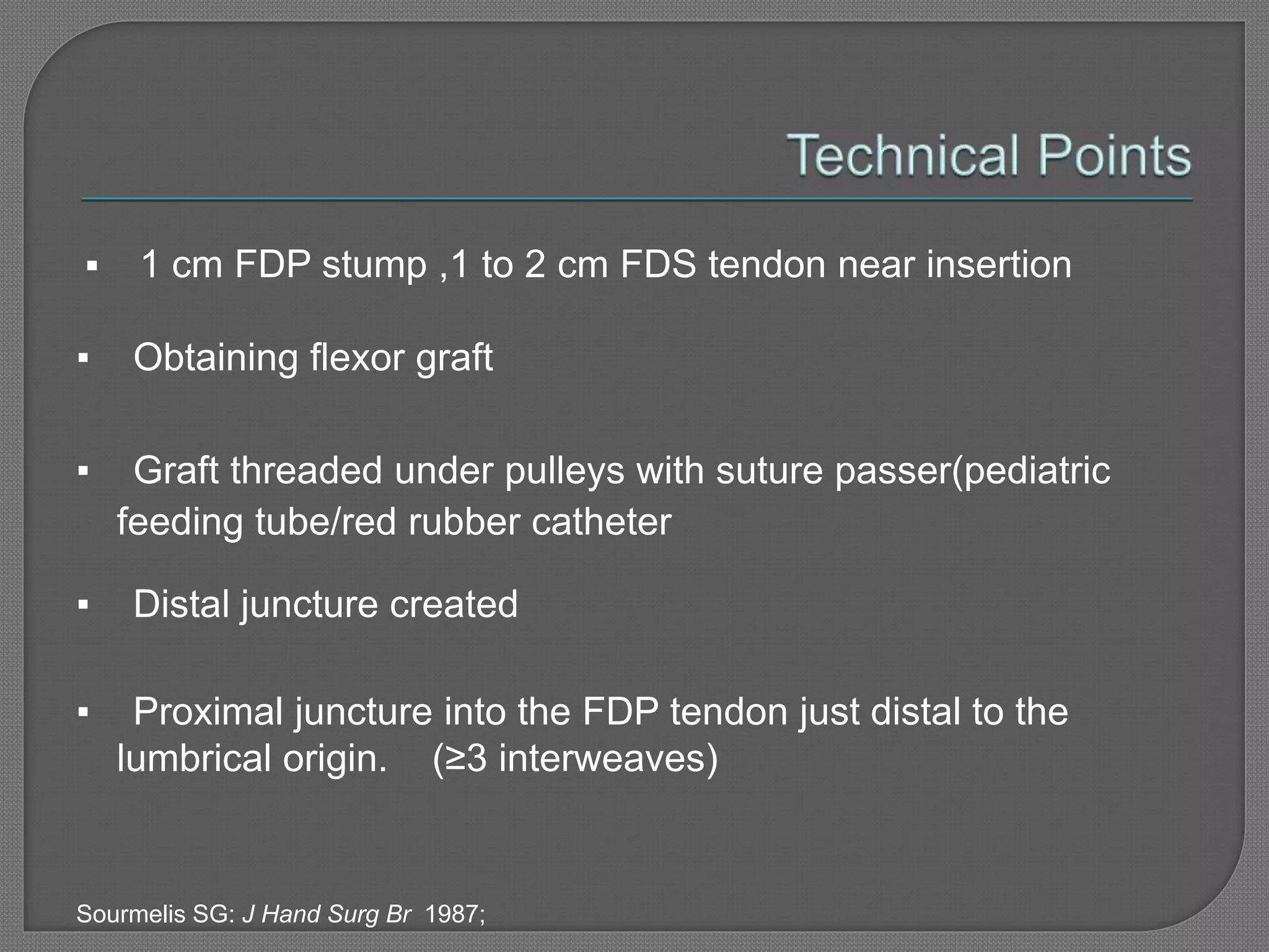 Flexor tendon injury | PPTX