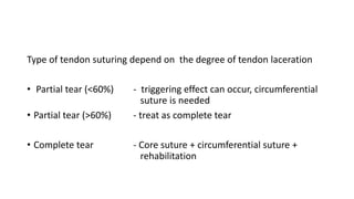 Flexor Tendon Injury.pptx