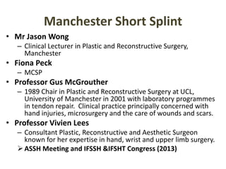 Flexor tendon rehabilitation zone II | PPTX