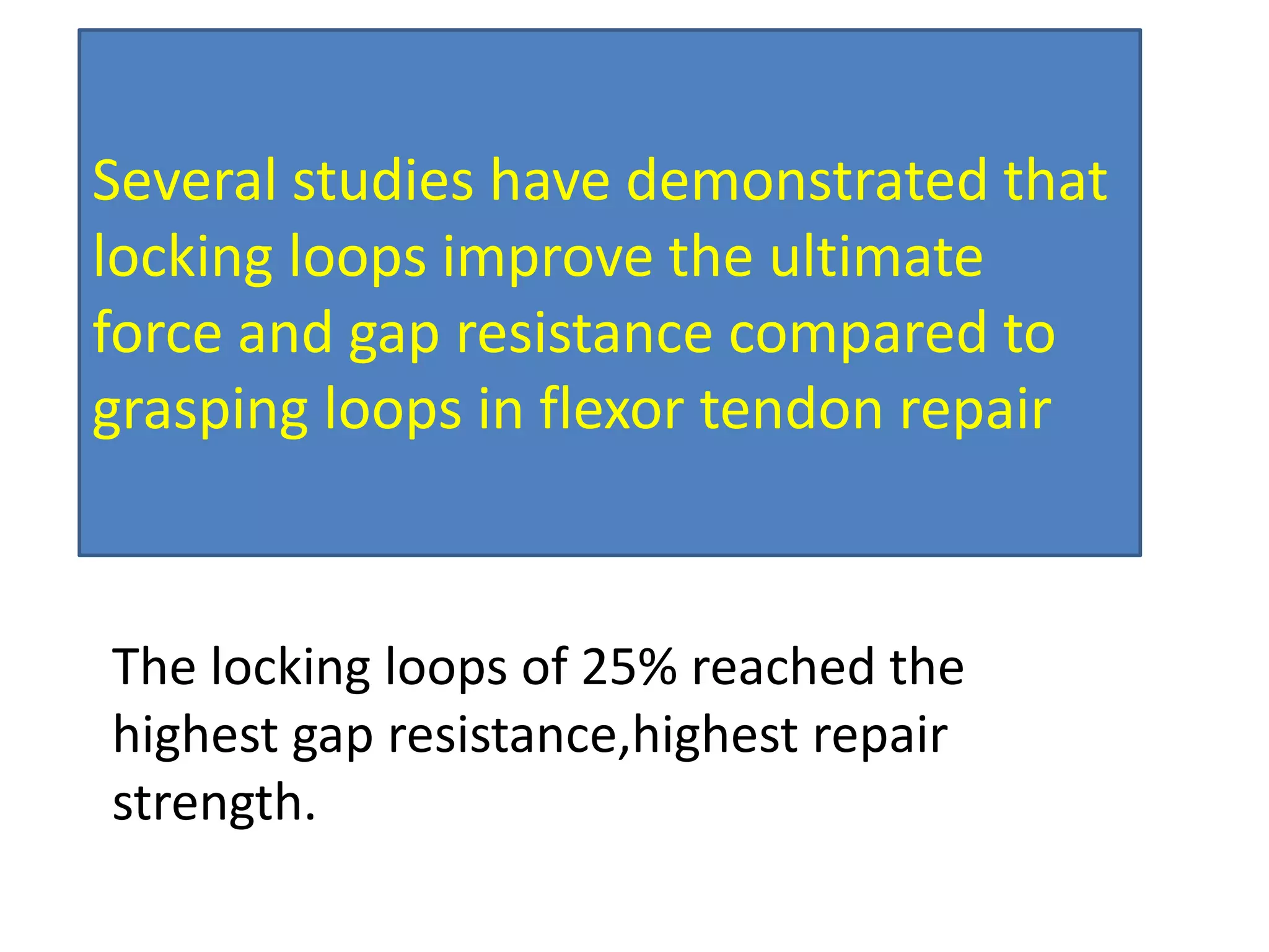 Flexor tendon repair | PPTX