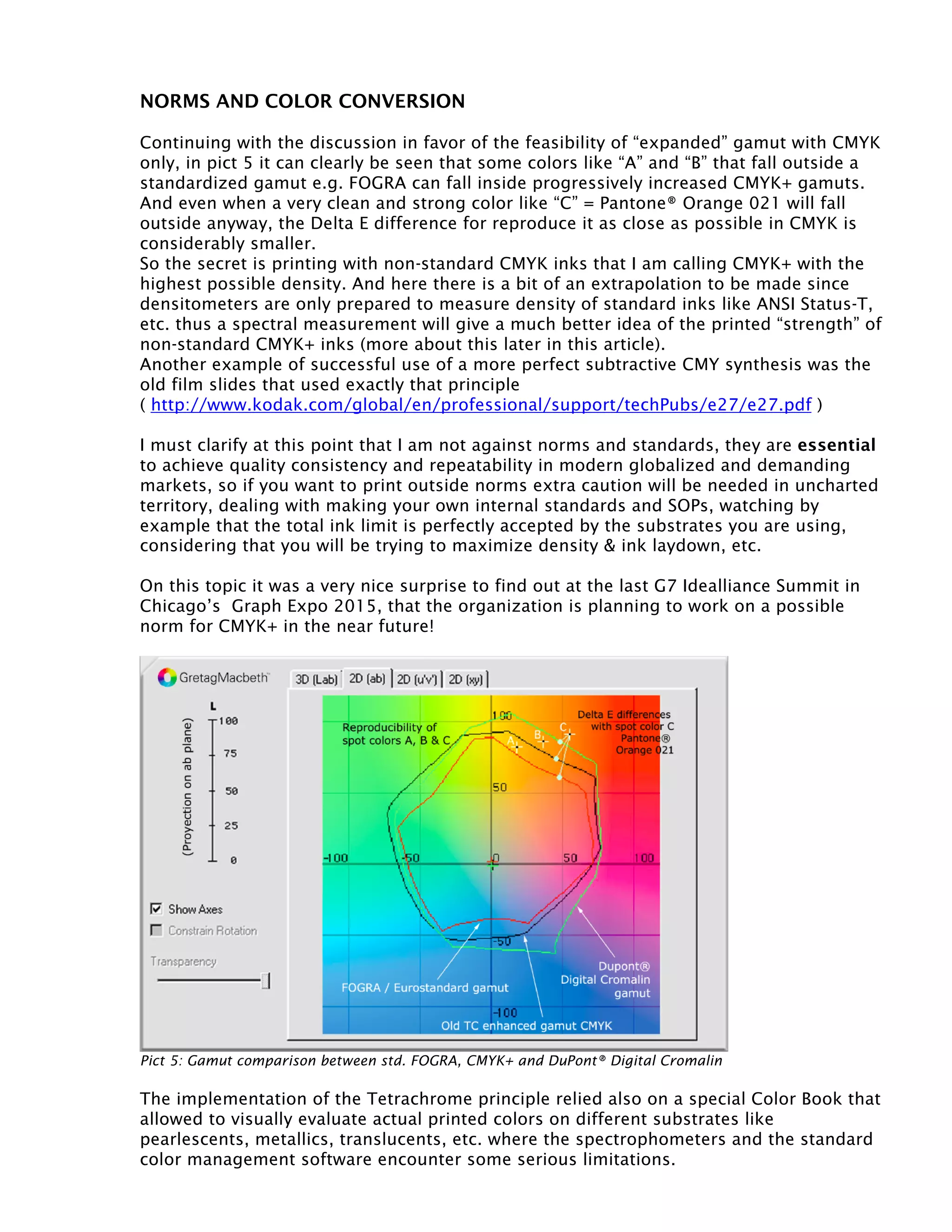 Expanded gamut printing with CMYK only (Ecofriendly) | PDF | Computer ...
