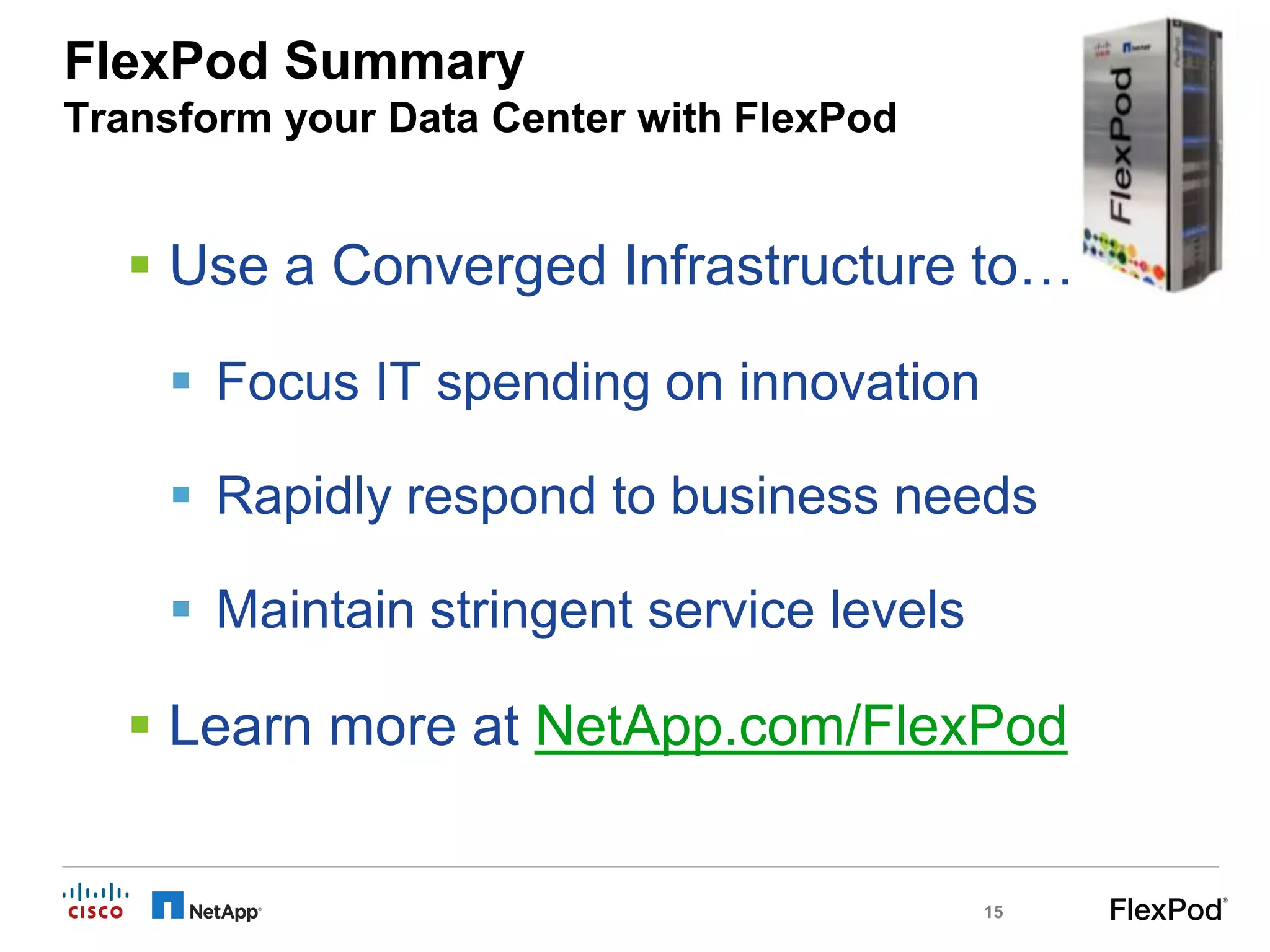 Flex pod spring2013-slideshare | PPT