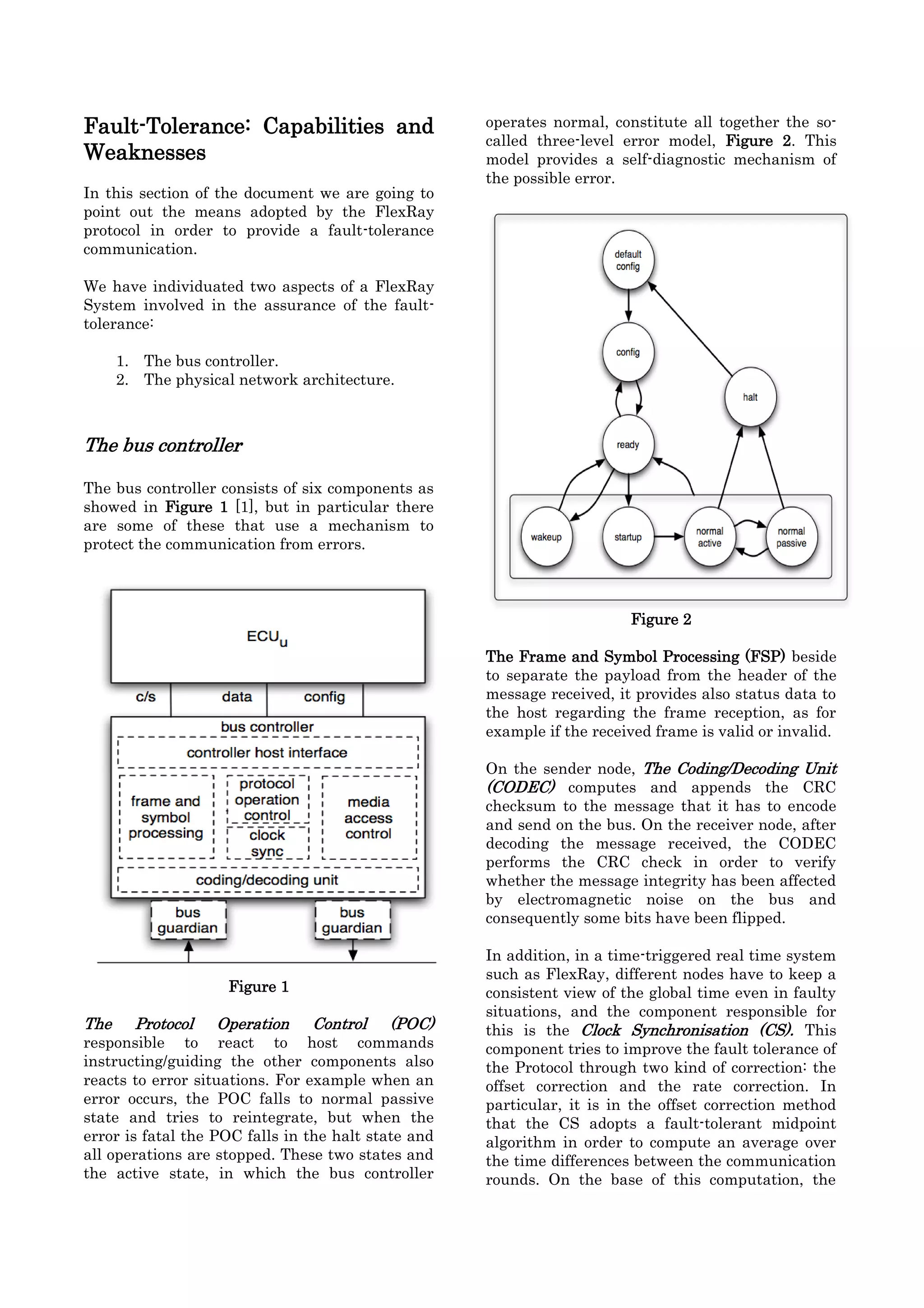FlexRay Fault Tolerance article | PDF
