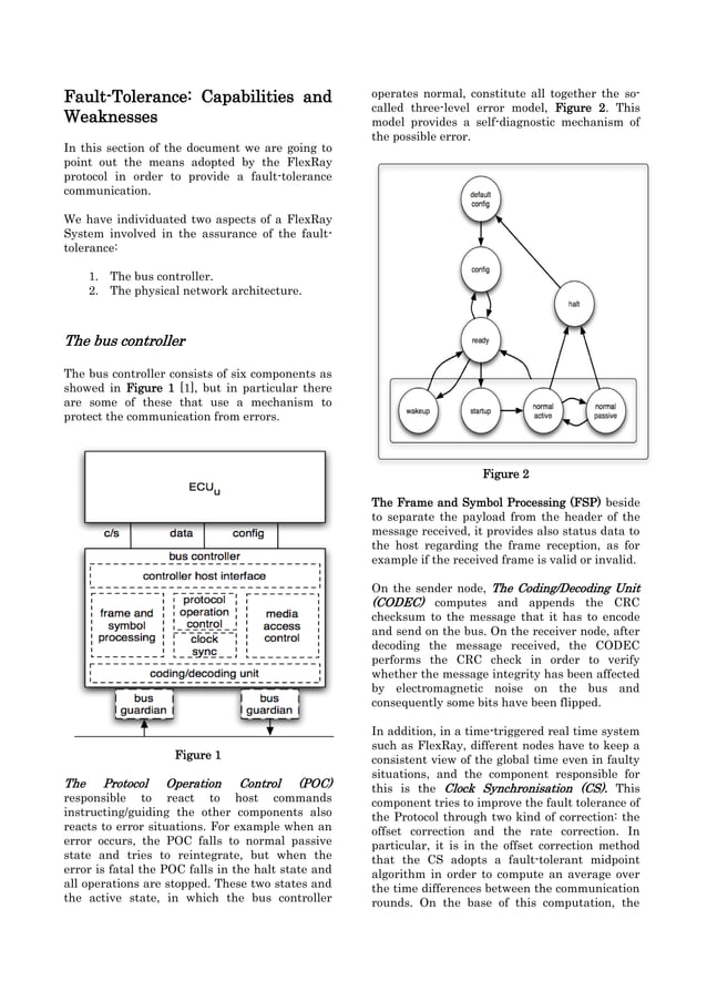 FlexRay Fault Tolerance article | PDF | Computer Networking | Computing