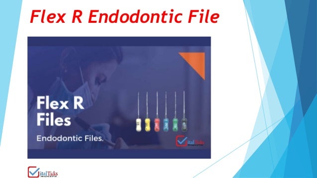 Flex R Endodontic file