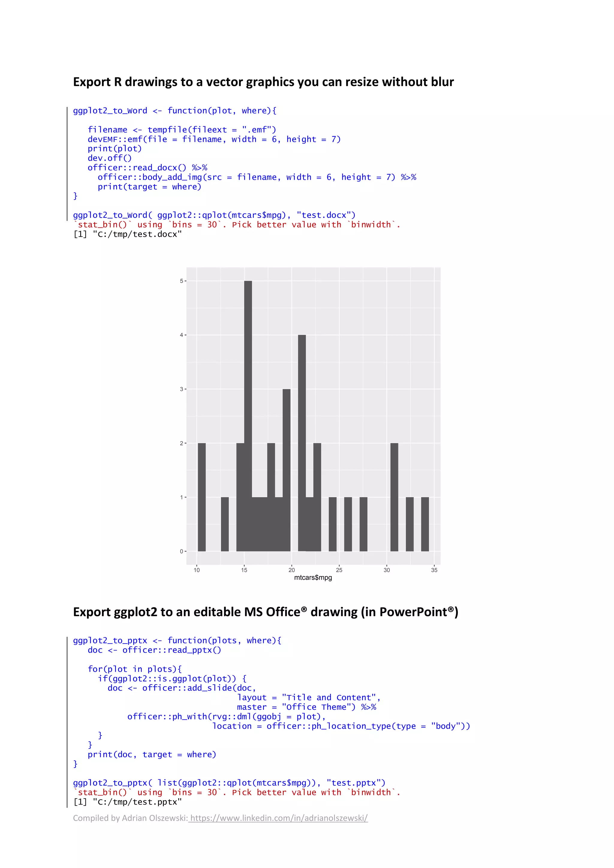 Flextable and Officer | PDF | Graphics Software | Computer Software and Applications
