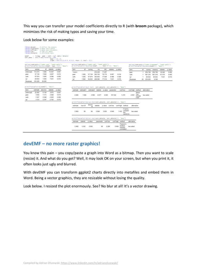 Flextable And Officer Pdf Graphics Software Computer Software And Applications