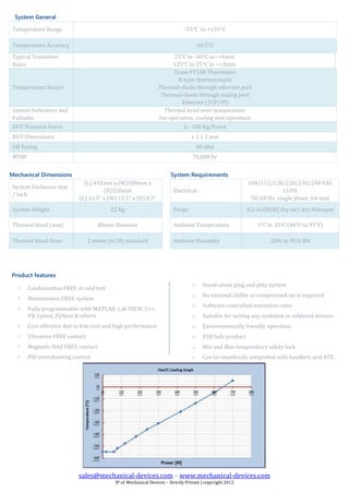 Benchtop Thermal Forcing System - FlexTC | PDF | Weather | Science