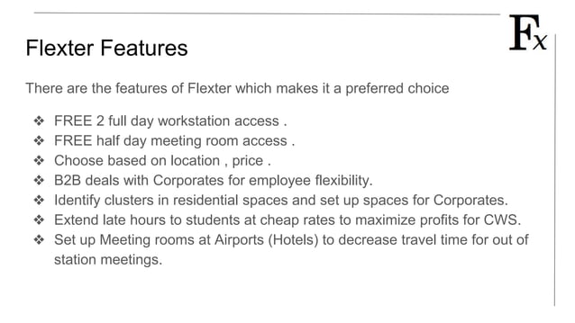 Flexter pitch final | PPT