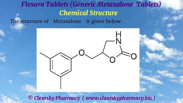 Flexura Tablets (Generic Metaxalone Tablets) | PDF