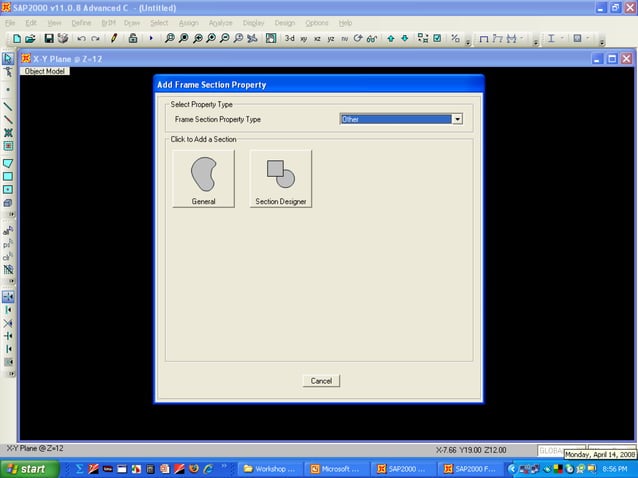 Beam Structures including sap2000 | PDF