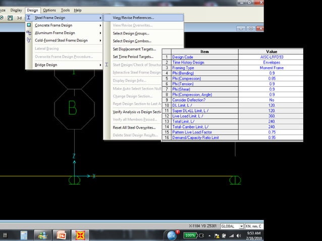 Beam Structures including sap2000 | PDF