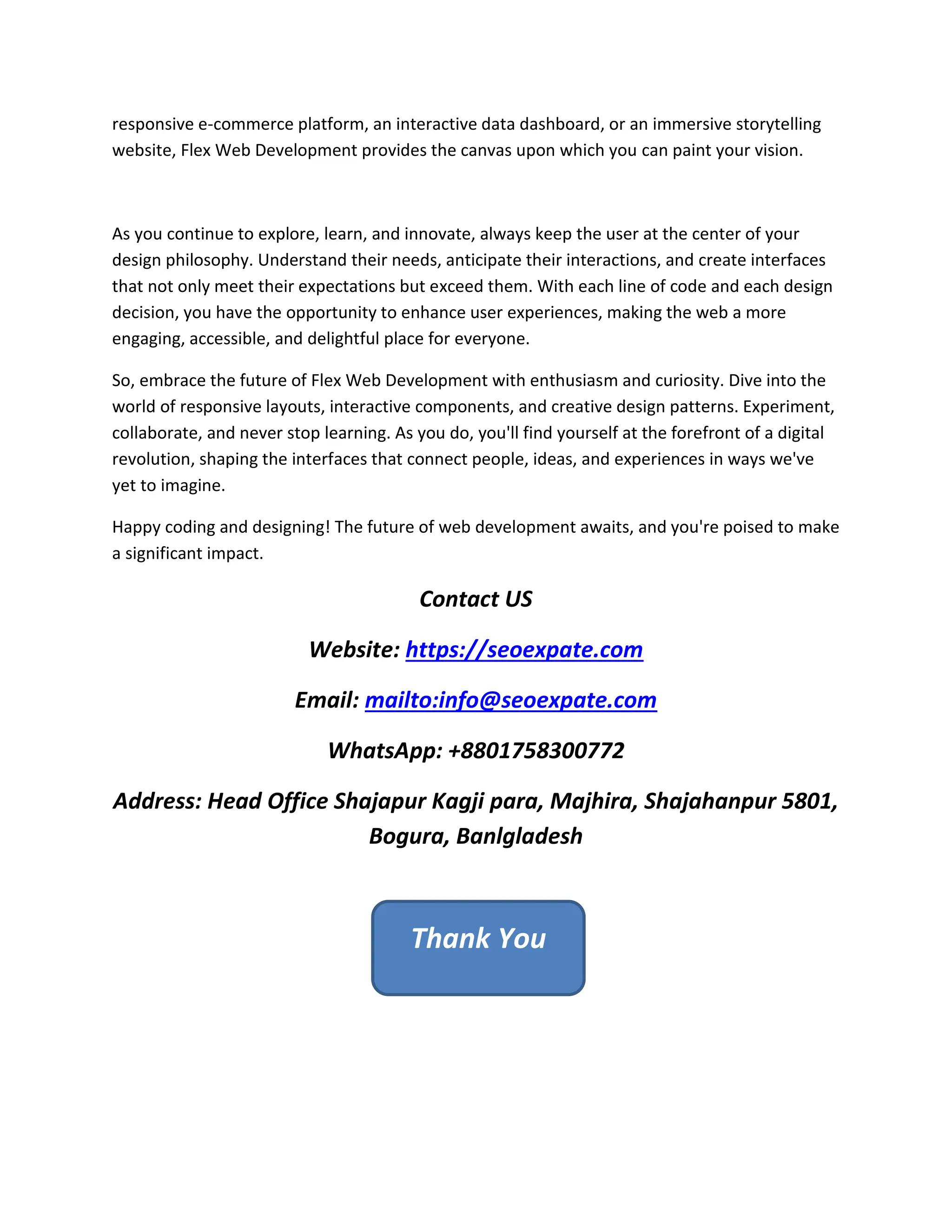 Flex Web Development.pdf | Web Development | Internet