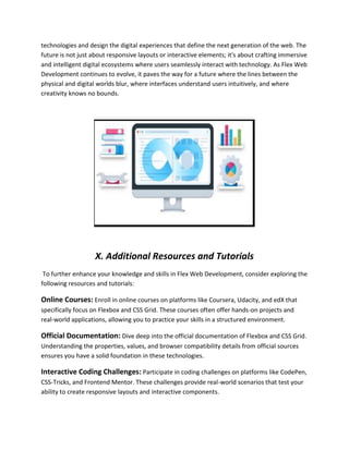 Flex Web Development.pdf | Web Development | Internet