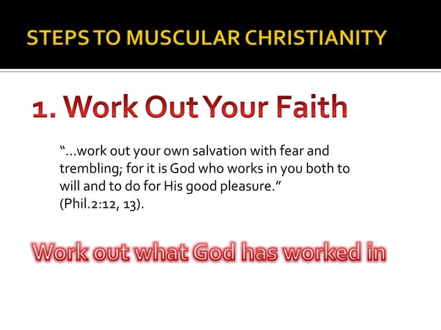 Flex Your Faith-Muscles | PPT