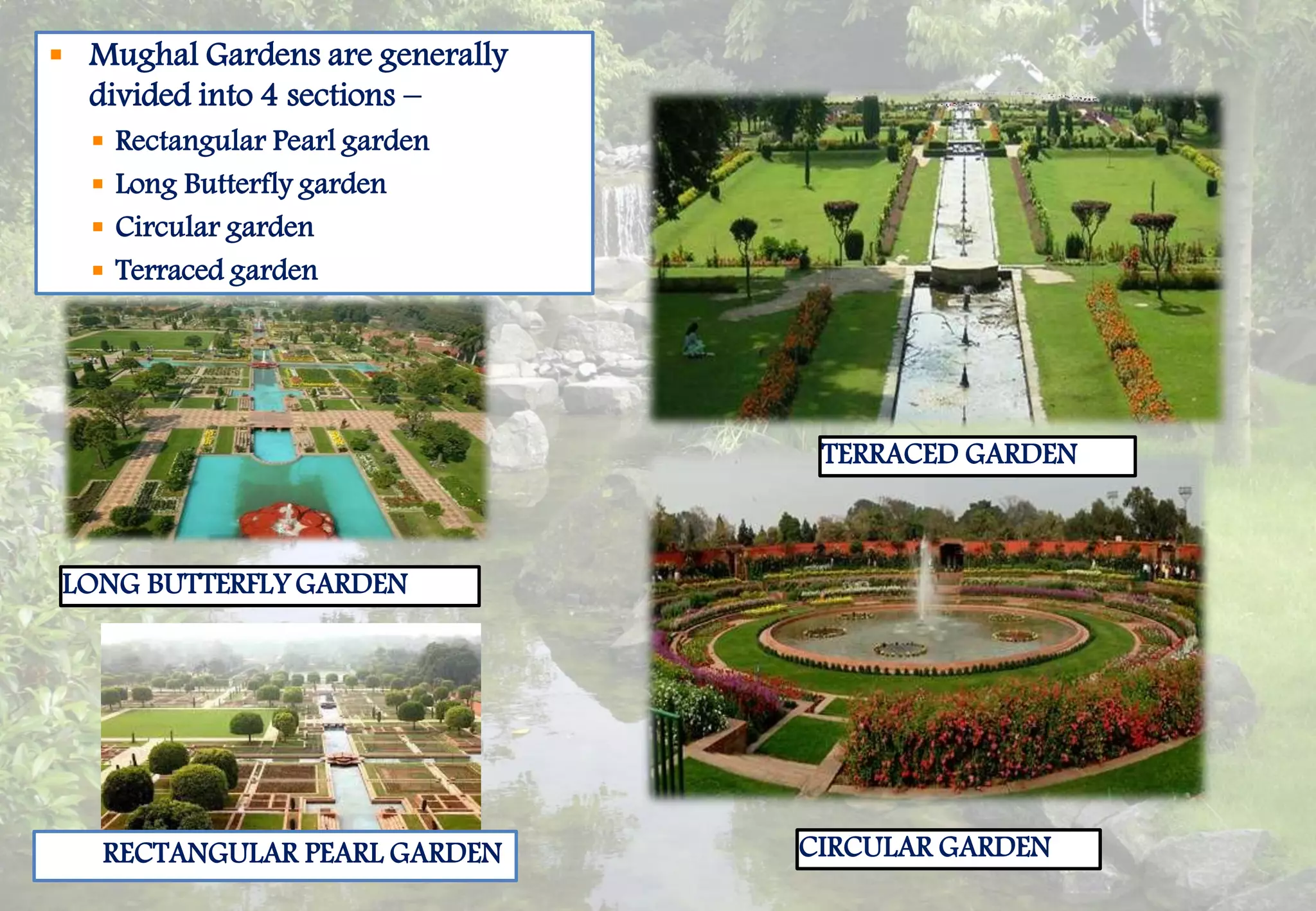 history, scope and importance of gardening, aesthetic values and ...
