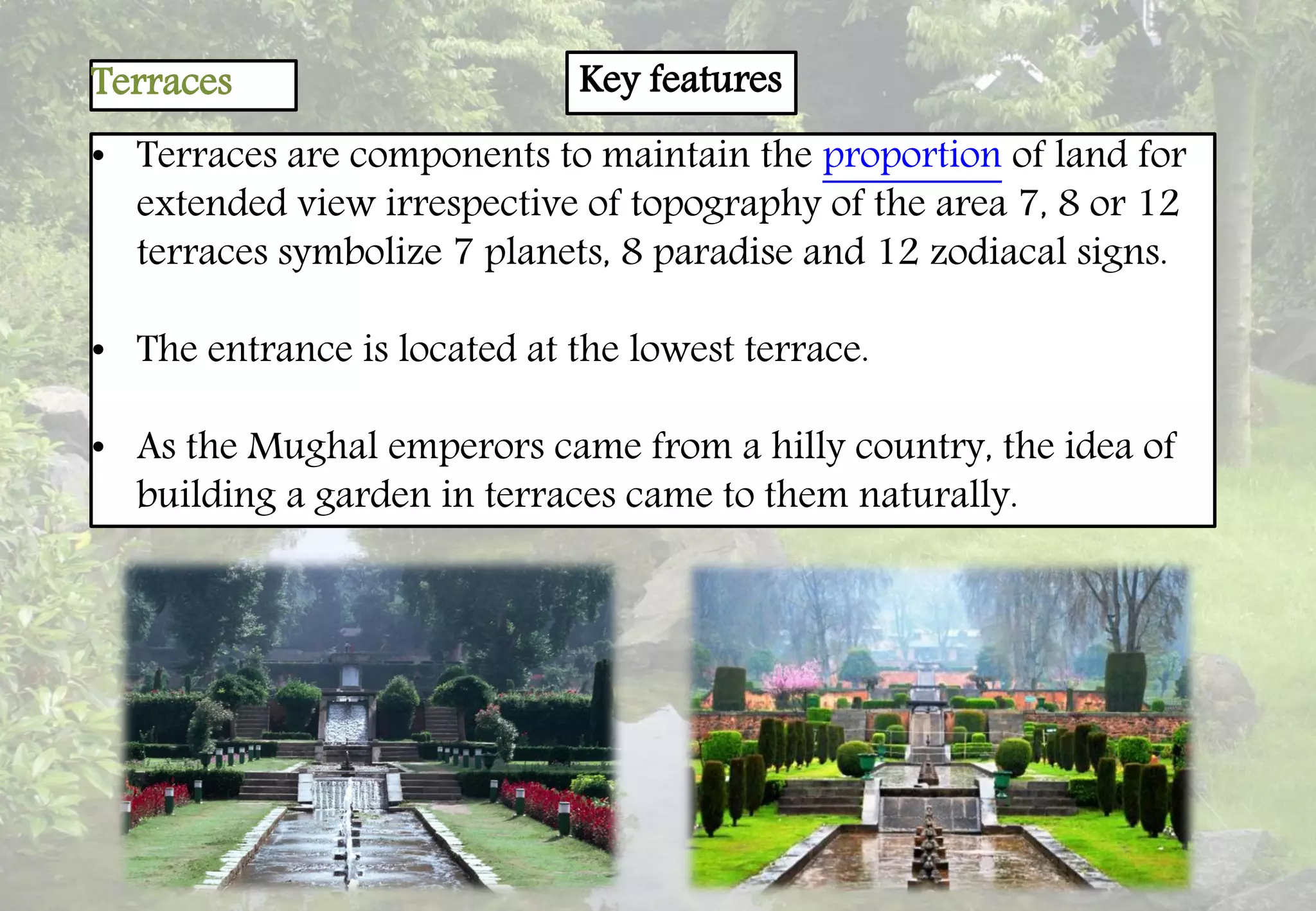 history, scope and importance of gardening, aesthetic values and ...