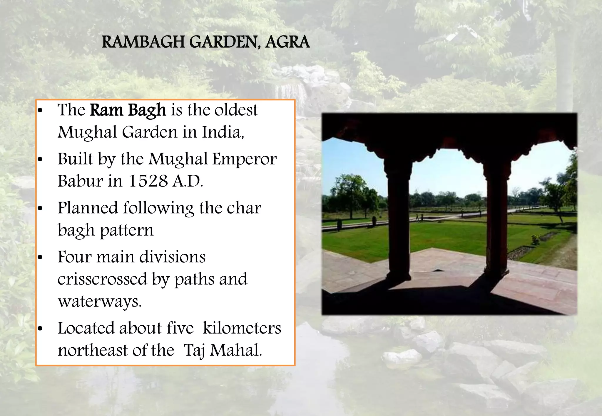 history, scope and importance of gardening, aesthetic values and ...