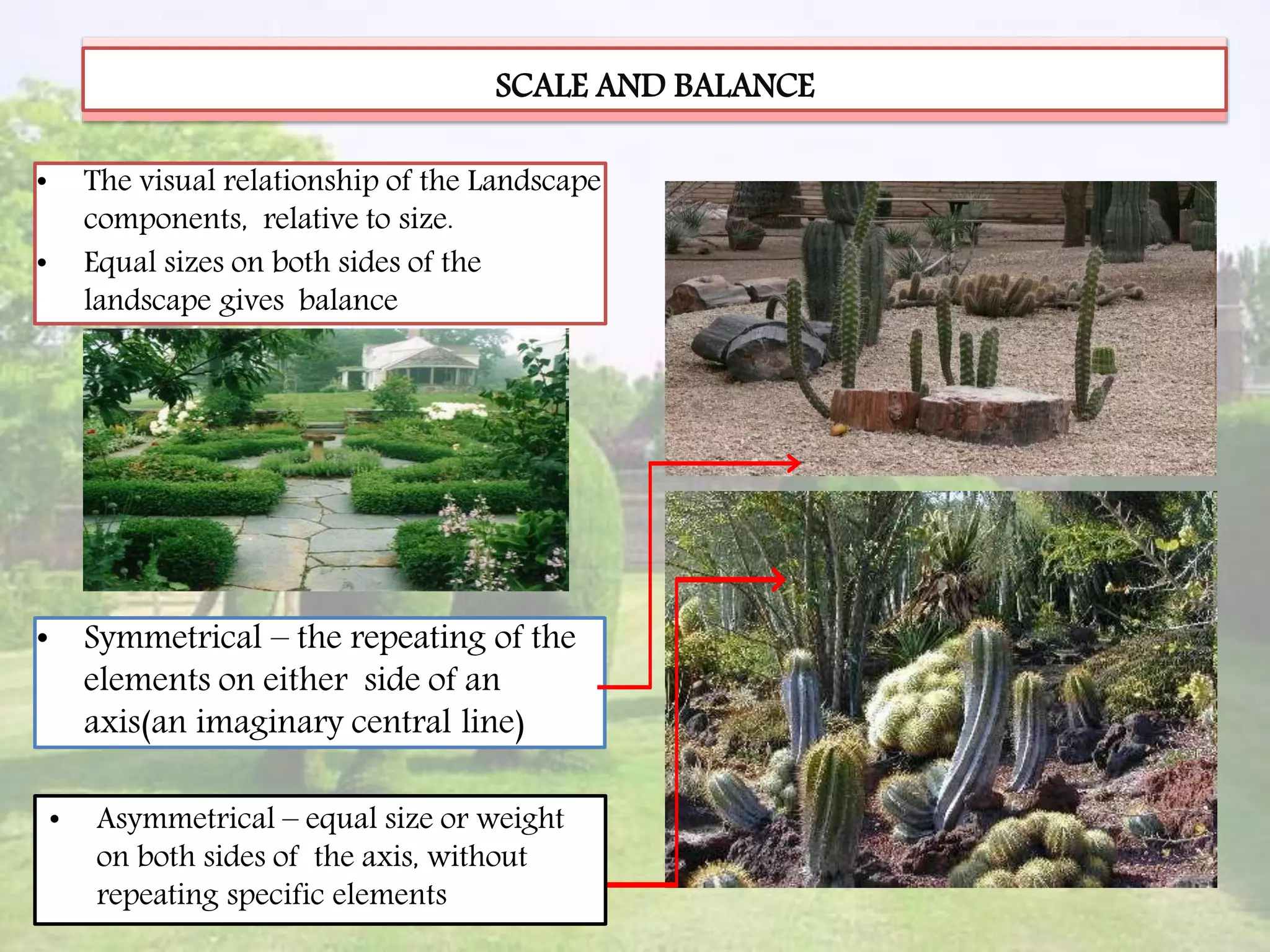 Definition of landscaping, basic principles and components | PDF