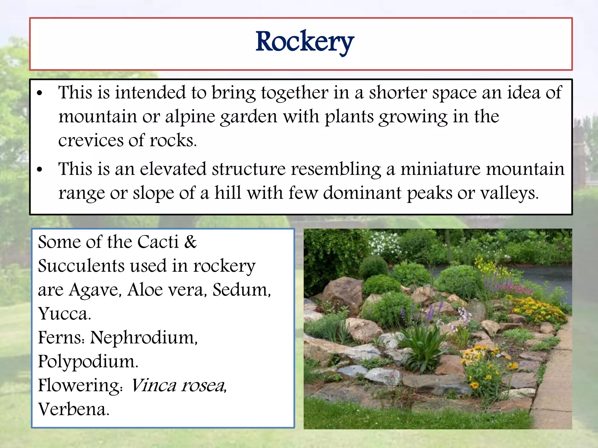 Definition of landscaping, basic principles and components | PDF