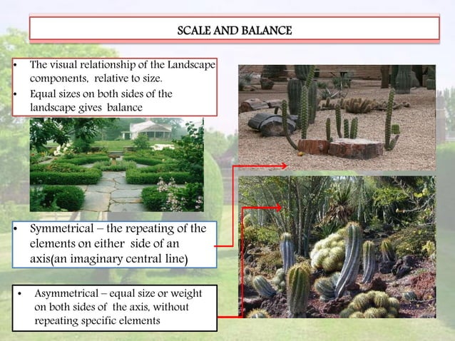 Definition of landscaping, basic principles and components | PPT