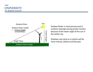 Wind Turbine Shadow Professor Gopu Flicker 2 | PPT