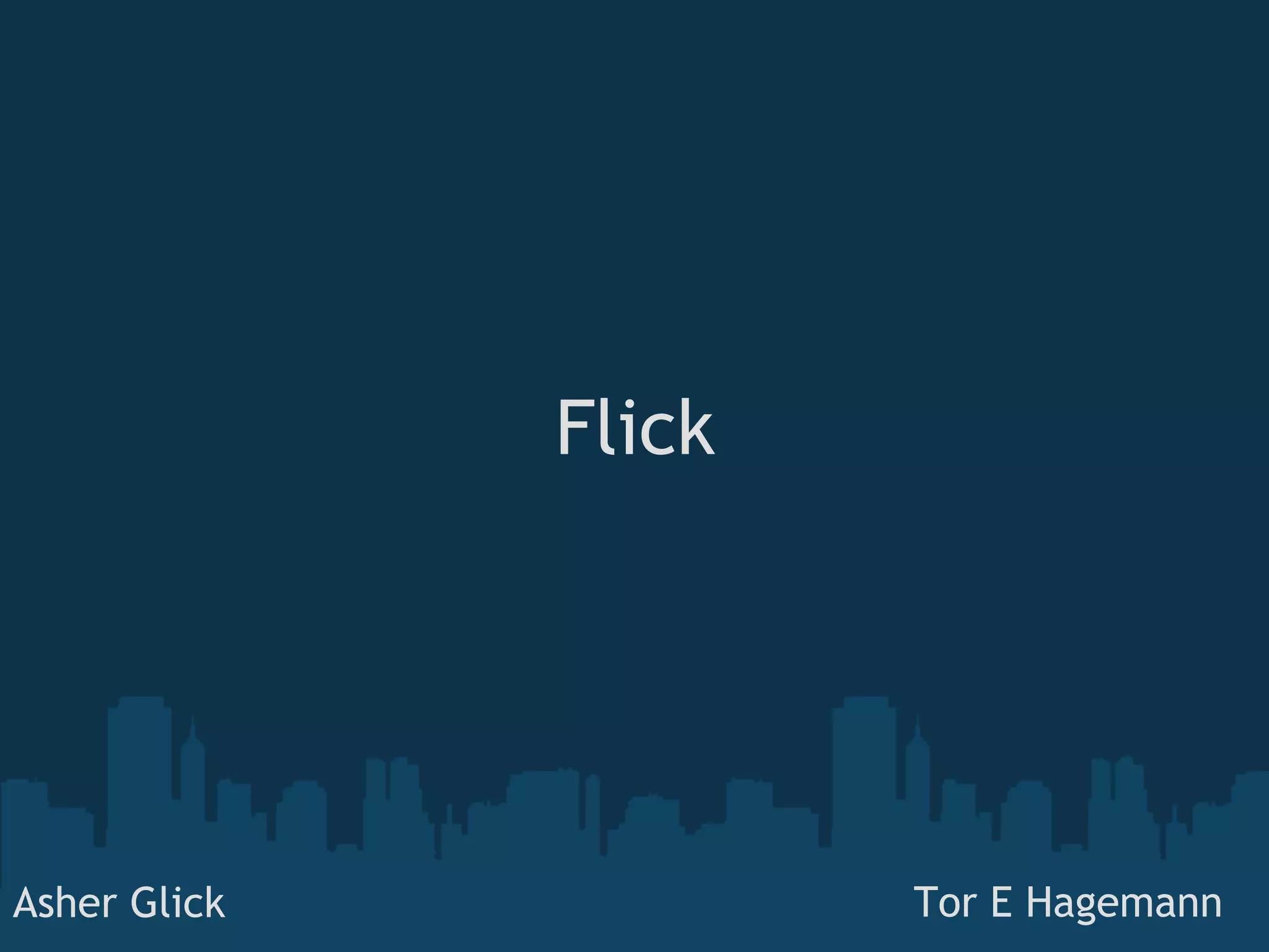 Flick Presentation 2 2 Pdf